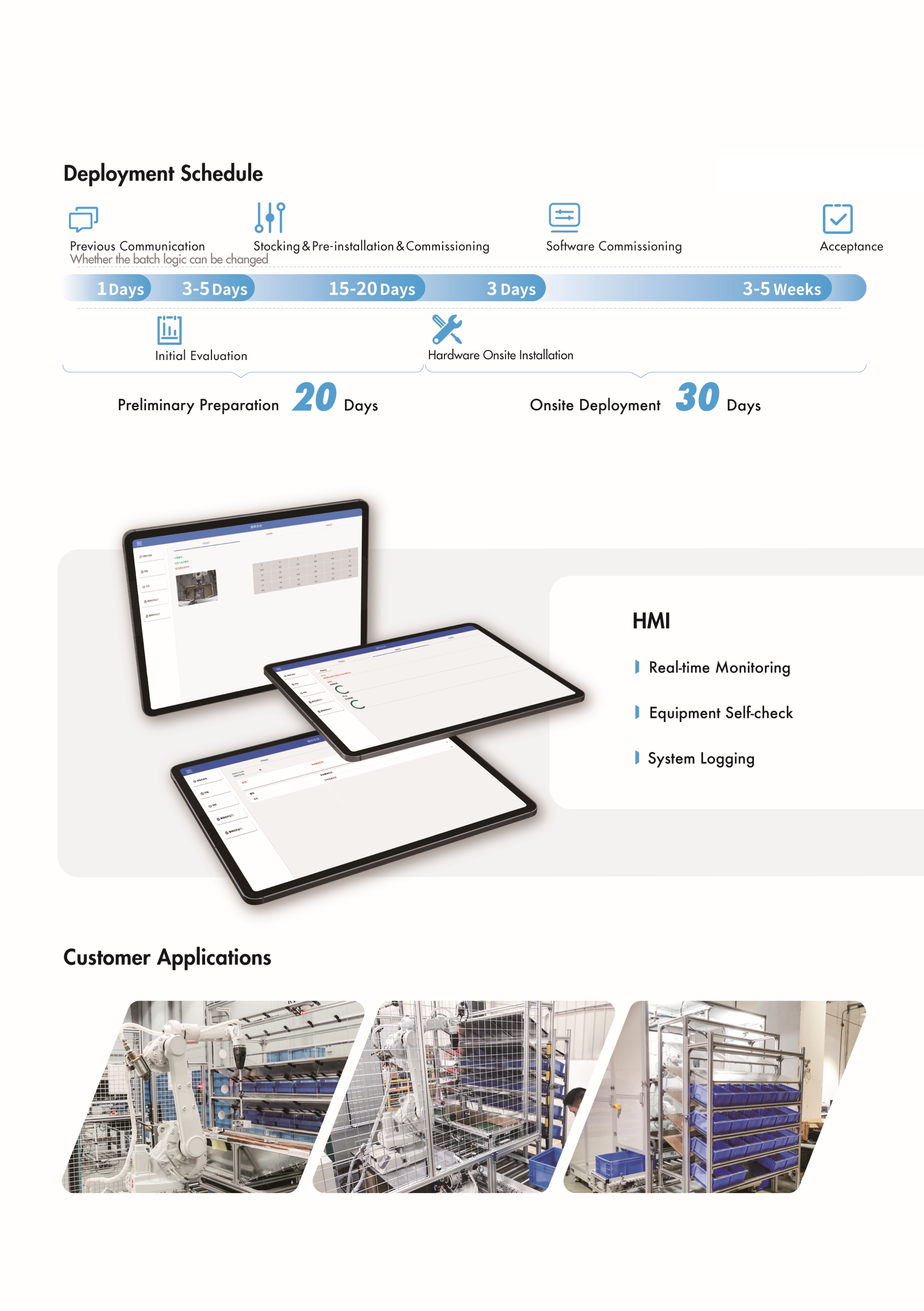 Robotics Rebinning Station